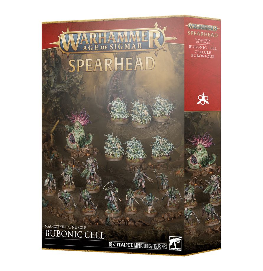 Games Workshop Spearhead: Maggotkin of Nurgle – Bubonic Cell ...